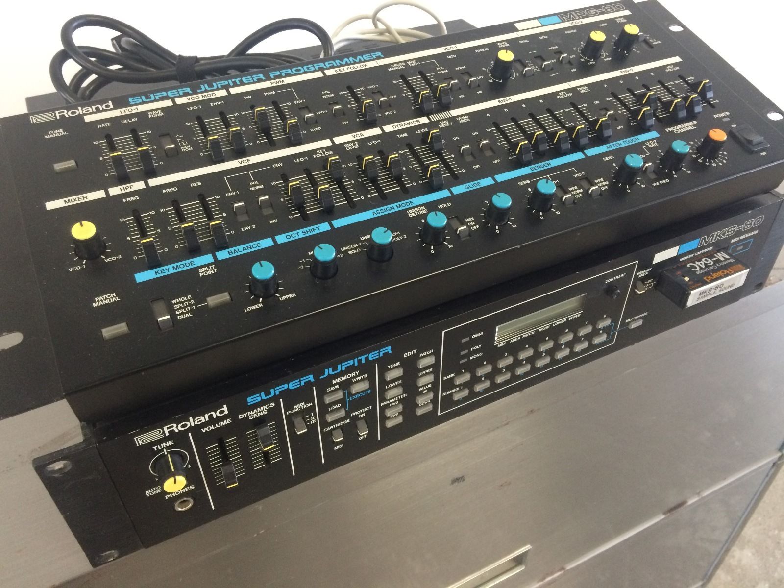 MATRIXSYNTH: Roland MKS-80/MPG-80 Super Jupiter Synthesizer REV 4 SN 481043