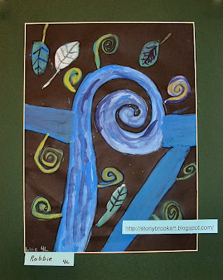 Mrs. Belton's Artists: Koru Paintings