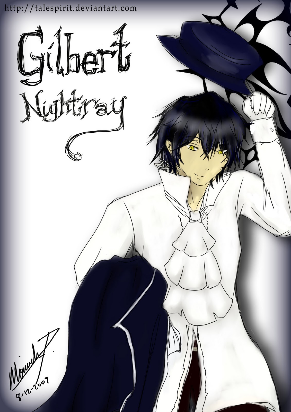 FREE ANIME and WALLPAPER: Pandora hearts - Gilbert Nightray