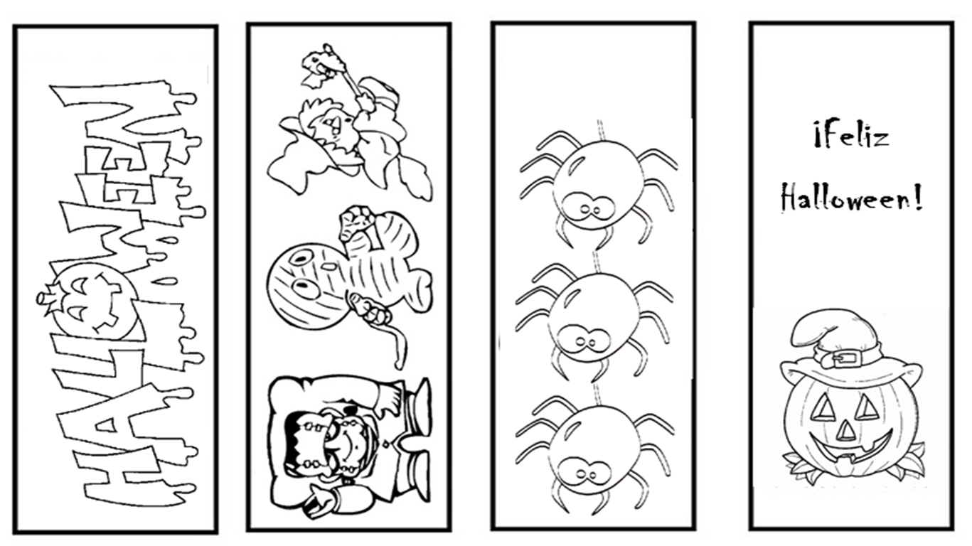 Había una vez...: Marcapáginas para Halloween