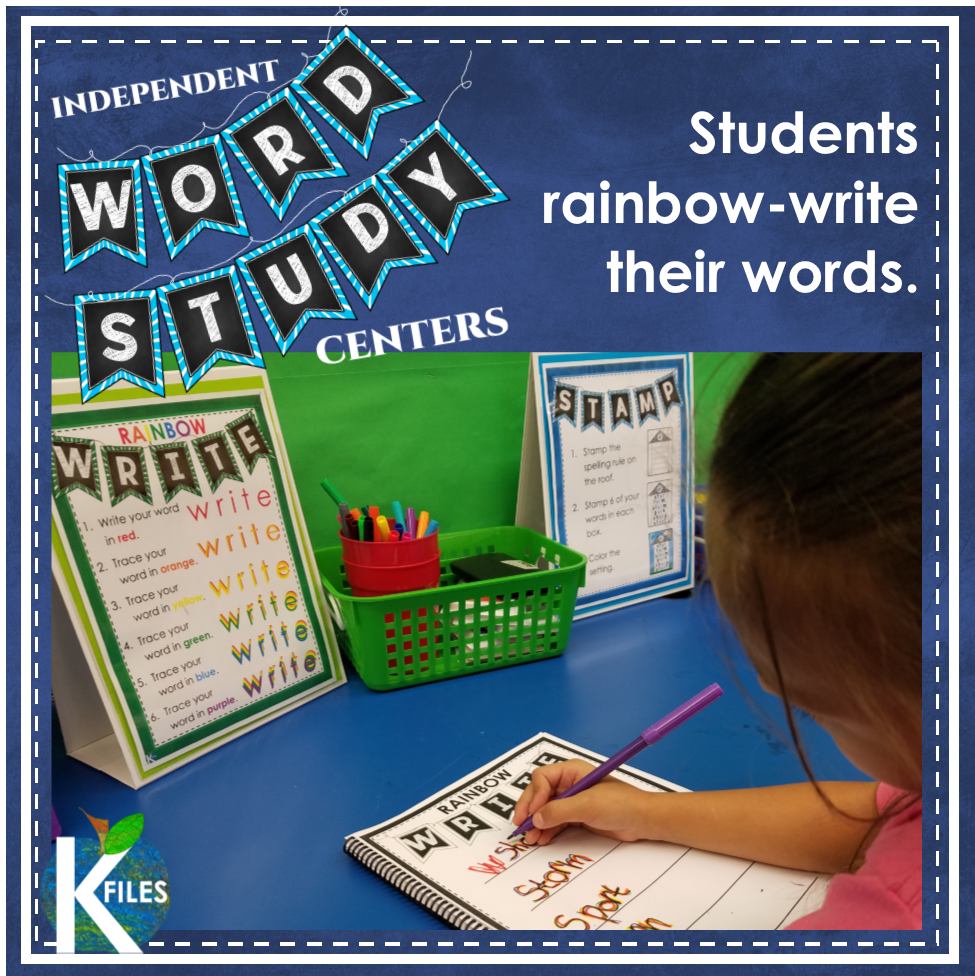 The K Files: Independent Word Study Centers