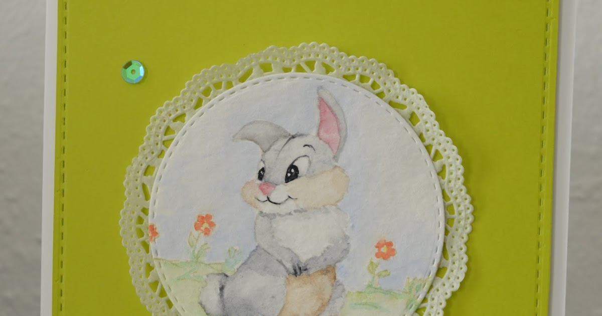 Thumper Easter Card ~ Stuff and Spice