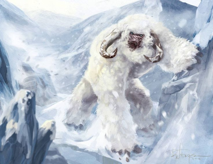 D&D: consigli per Dungeon Master #21 - Mostri - Ape Snow / Gorilla ...
