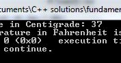 Education for ALL: C++ program to read temperature in Centigrade and ...
