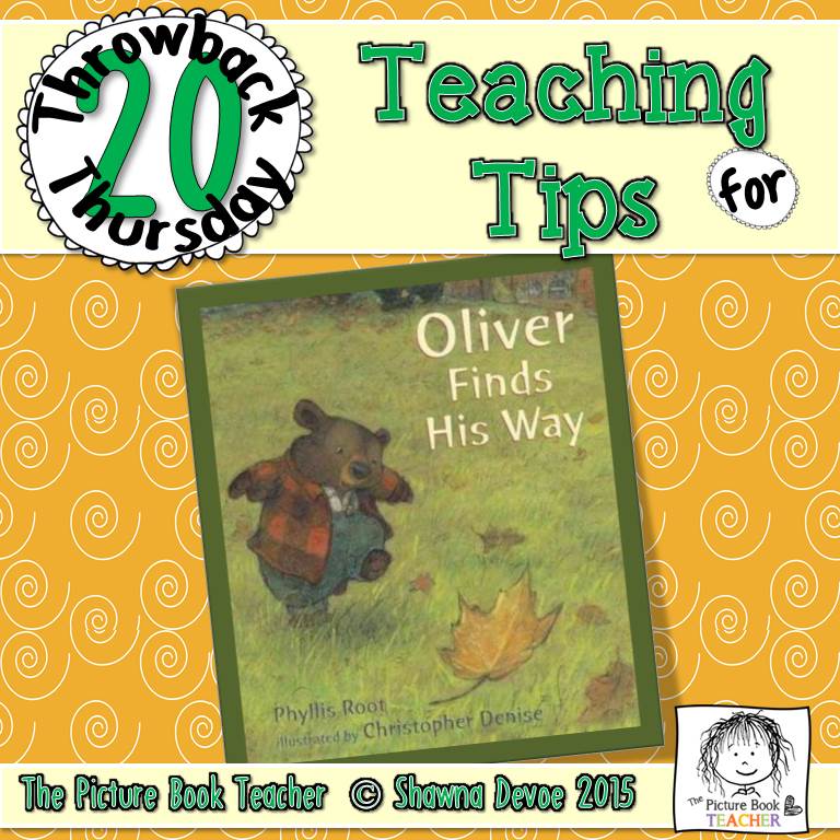 Throwback Thursday - Oliver Finds His Way | The Picture Book Teacher's ...