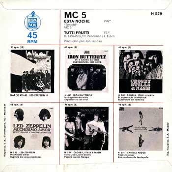 johnkatsmc5: MC5 "Kick Out The Jams"1969-US Proto Punk (500 Greatest ...