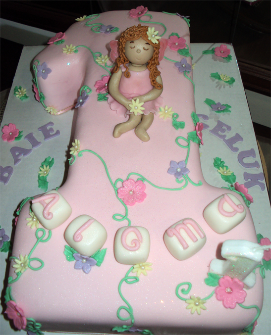 Delana's Cakes: Fairy Number Cake