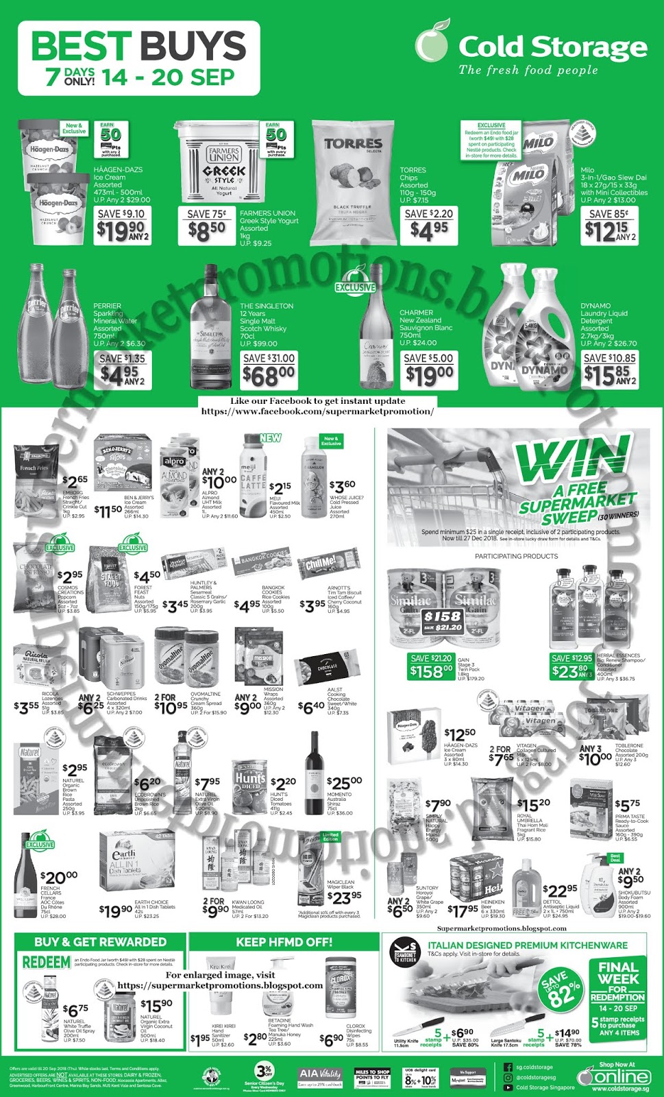 Cold Storage Promotions 14 - 20 September 2018 ~ Supermarket Promotions