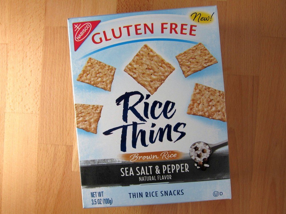 Review: Nabisco - Sea Salt & Pepper Brown Rice Thins