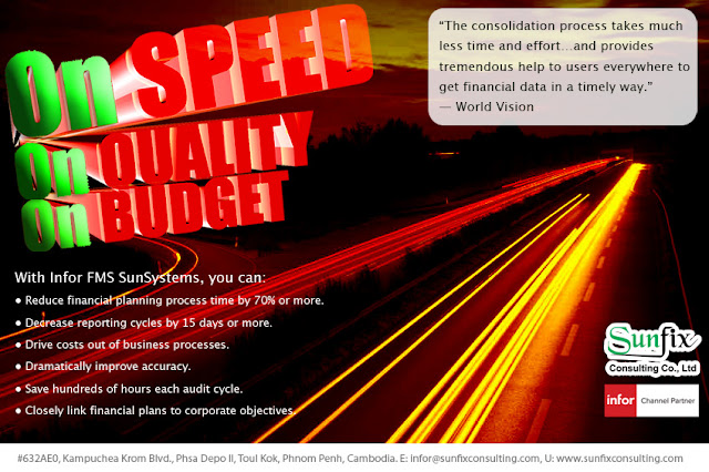 SUNFIX CONSULTING CO., LTD.: Key Benefit of Infor FMS SunSystems: