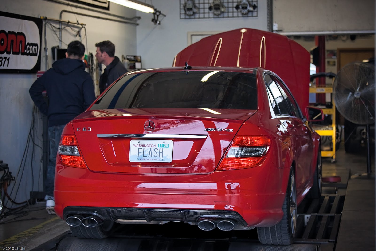 Mercedes-Benz C63 AMG W204 RED | BENZTUNING