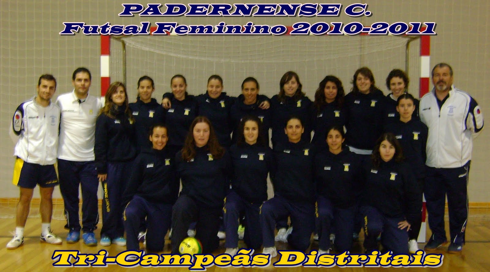 Padernense C. Futsal Feminimo: fevereiro 2011
