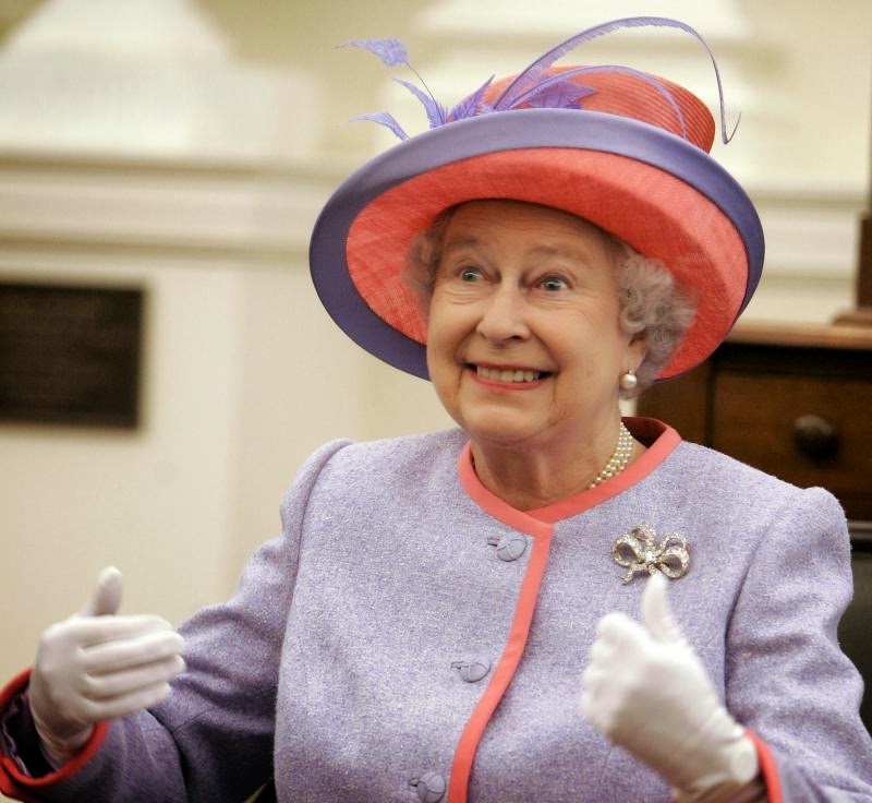 By the way...: Queen Elizabeth