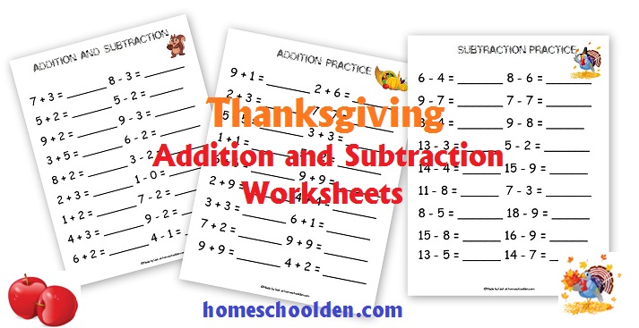 The Homeschool Den: Turkey Math Game
