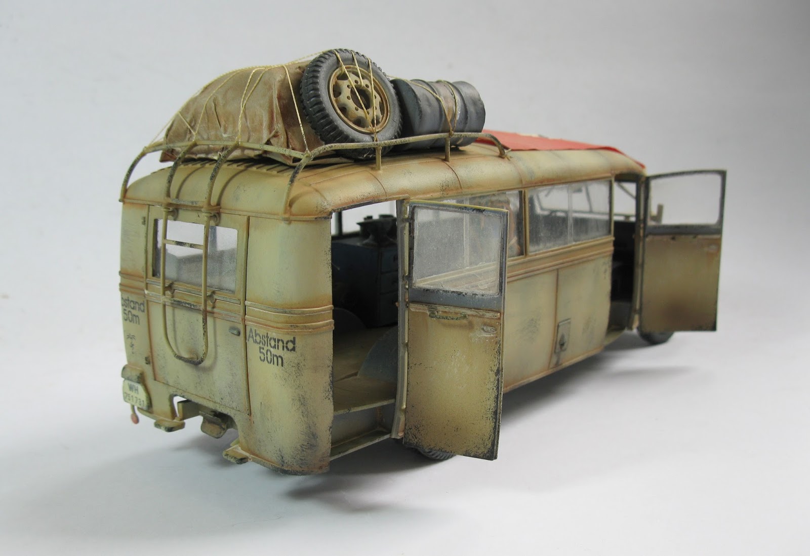 Panzerserra Bunker- Military Scale Models in 1/35 scale: Opel Blitz Bus ...
