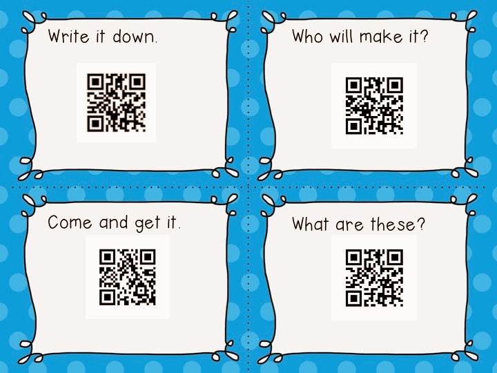 Mrs. Ross's Science Class: (Audio) QR Codes Task Cards for First 100 ...