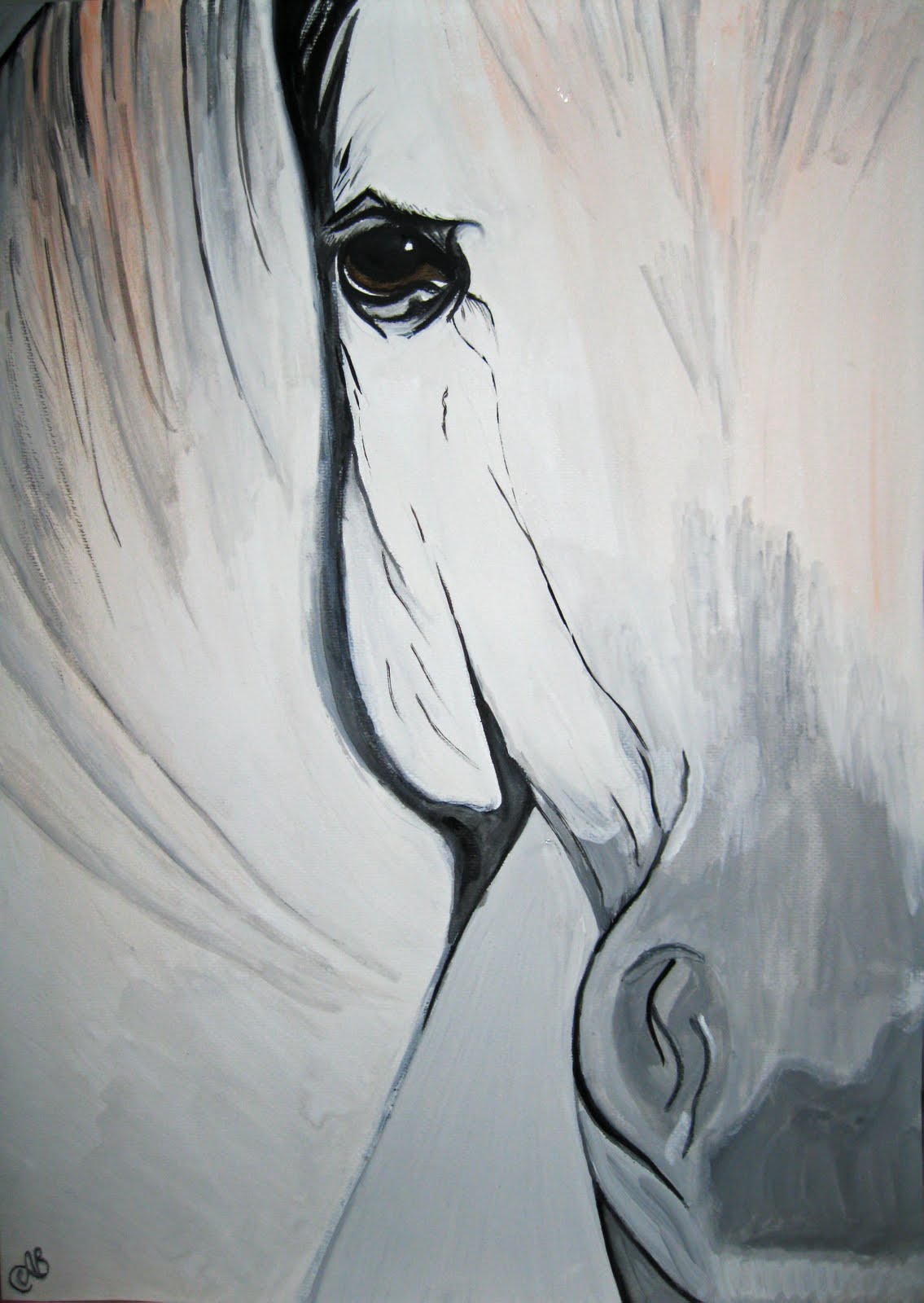 "ARTE DIEM": CORCEL BLANCO