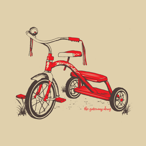 INSIDE THE ROCK POSTER FRAME BLOG: Mike Klay THE GATEWAY DRUG Bike ...