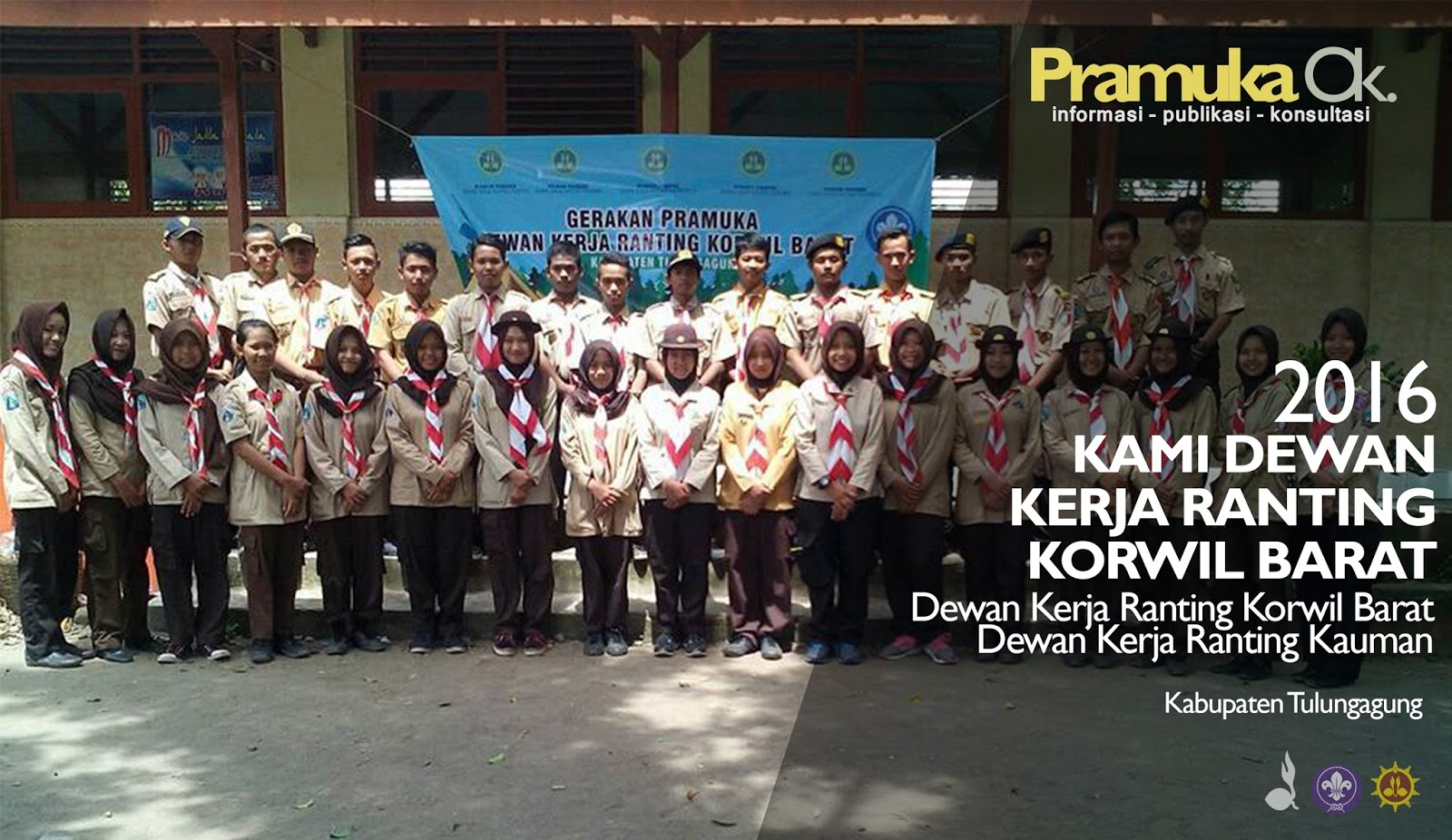 Kami Dewan Kerja Ranting Korwil Barat - Pramuka Ok.