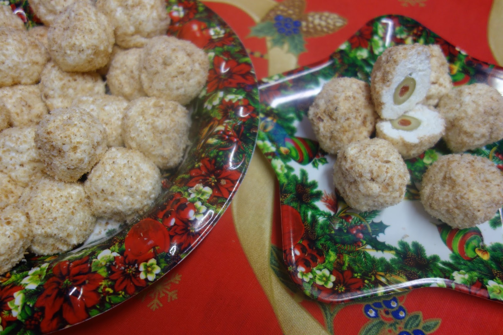 Bulgarasi de branza cu masline