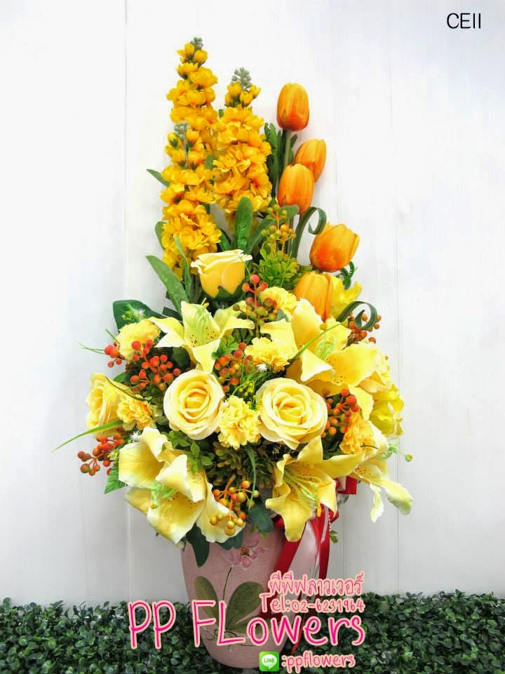 ร้าน PP Flowers ดอกไม้ประดิษฐ์ ดอกไม้ปลอม 02-6231964,099-1166698: ผลงาน ...