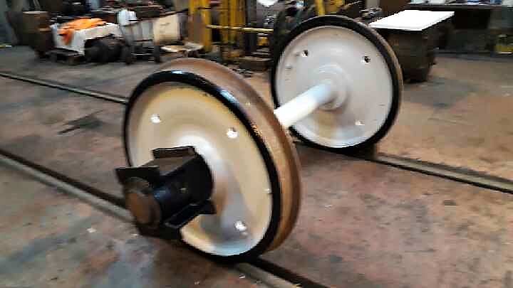 Restoring coaches at Aviemore: Commonwealth bogies