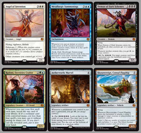 Magic the Gathering Adventures: Kaladesh Deconstructed: The Mythic Rares