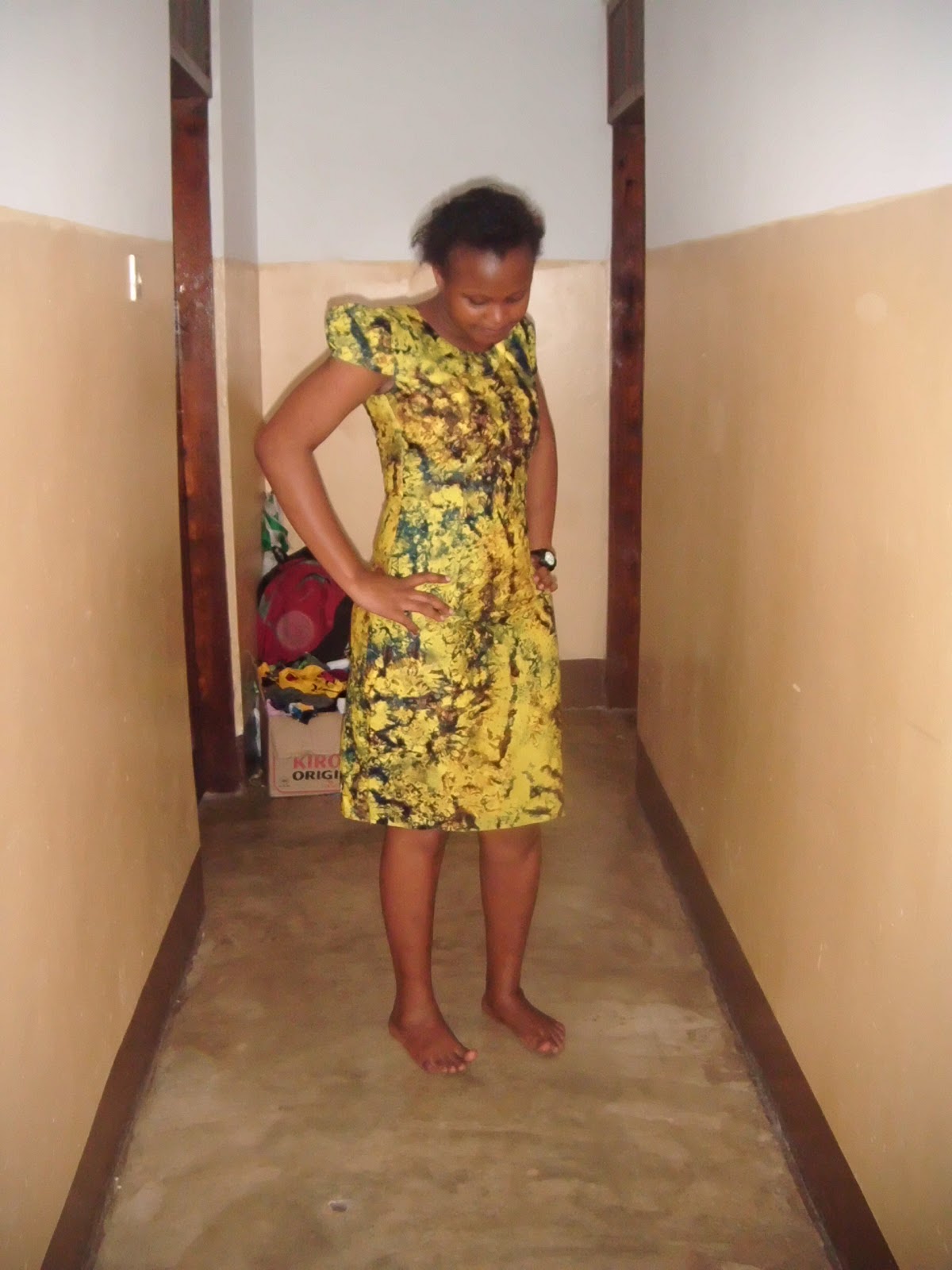 Subira Wahure Official African Couture Blog: BATIKI DRESS