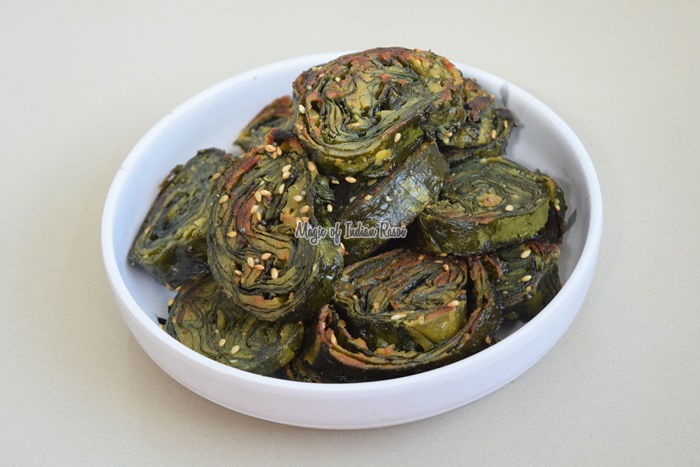 Gujarati Patra - Alu Vadi Recipe | Magic of Indian Rasoi