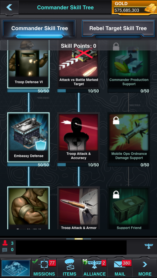 Commander Skill Trees and how to set them