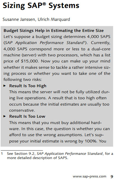 SAP implementation Step by Step: SAP hardware sizing/requirements and ...