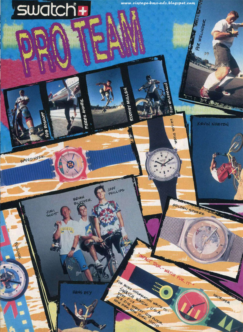 Vintage BMX Ads: 1988