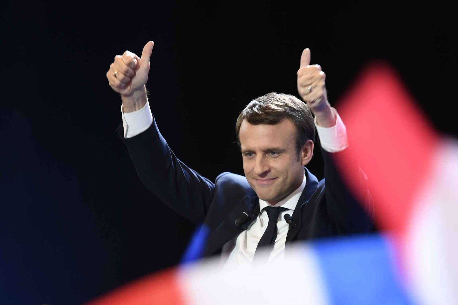 France Grande victoire Emmanuel Macron face marine le pen - تعلم اللغة ...