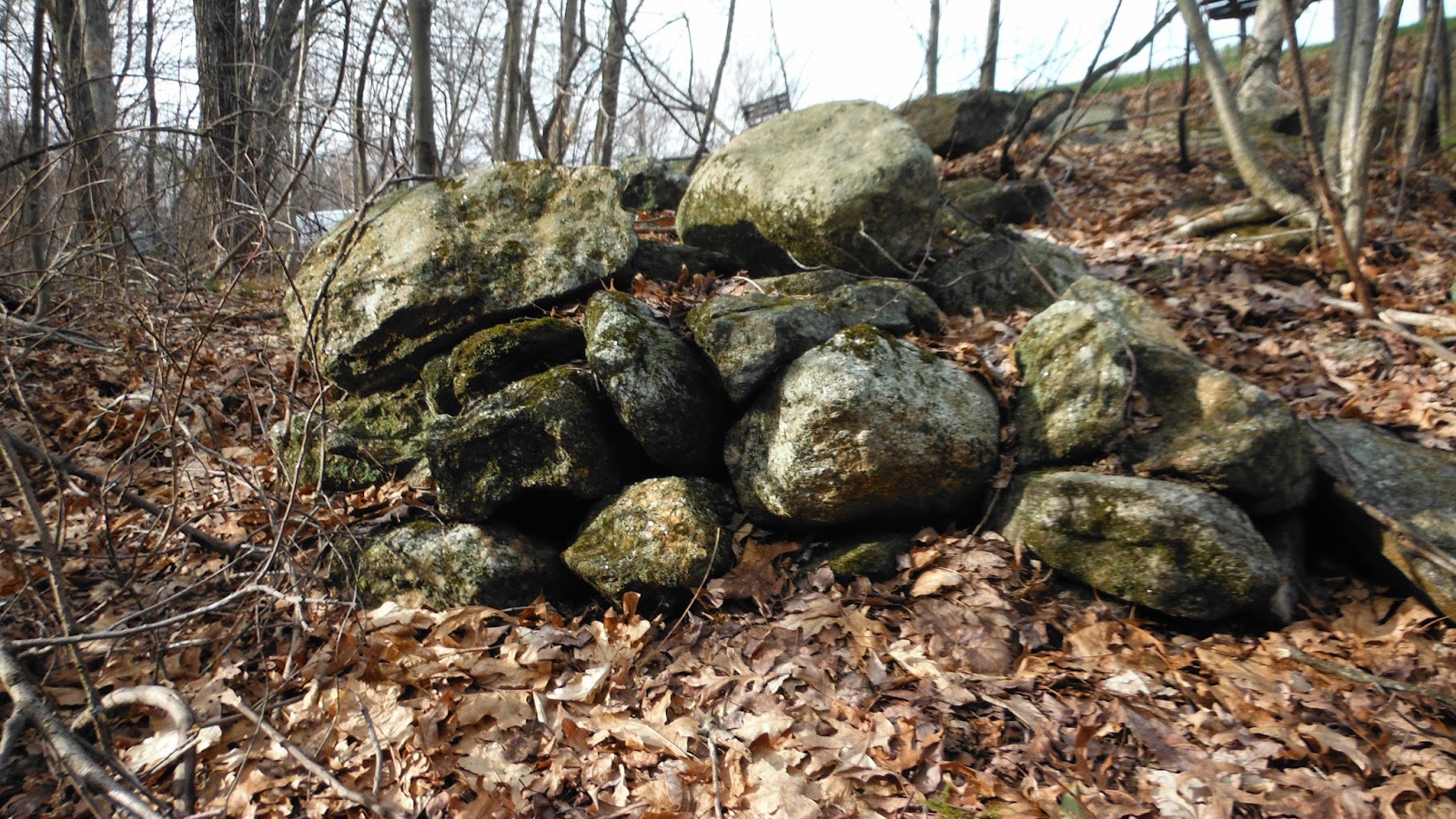 Rock Piles: Manitou by the Walking Path — everywhere in plain sight