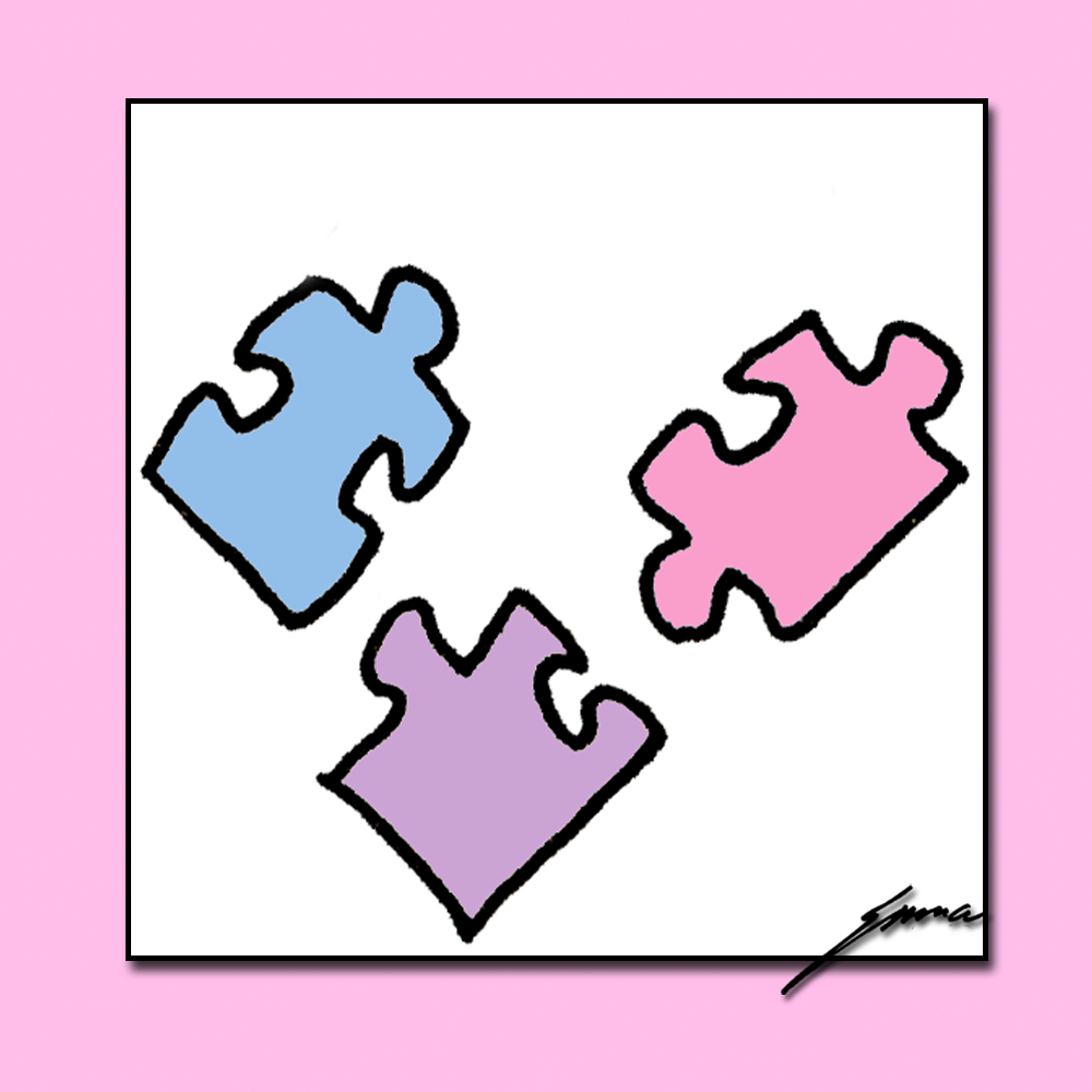 KreativaEmma : Pusselbitar och städdag