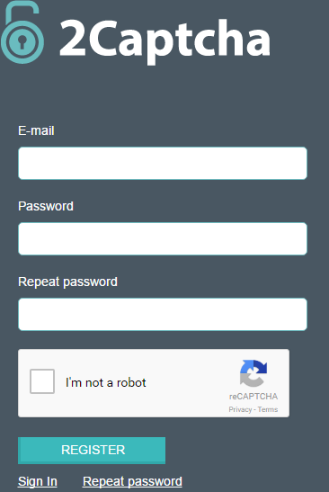 How to Register in 2Captcha ~ Easy Projects
