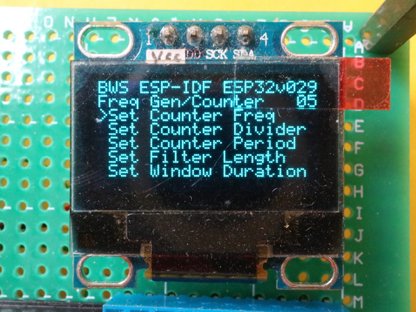 Bugworkshop 甲蟲工作室 Diy Esp32:esp32 頻率計數器 Frequency Counter 程式(五十九)