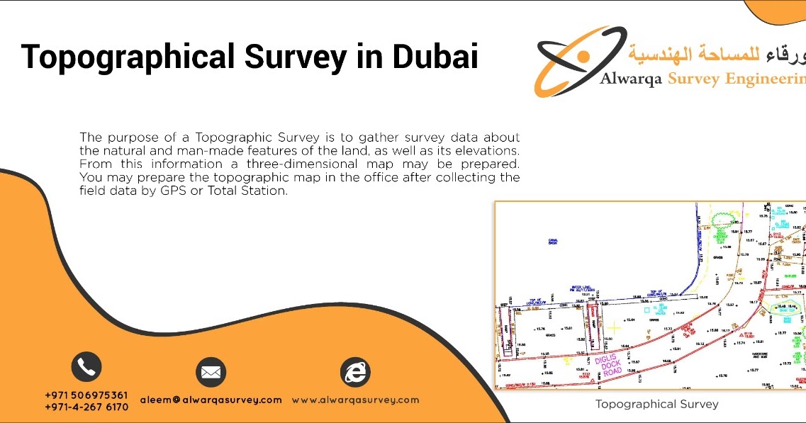 Topographical Survey in Dubai, UAE, Abu Dhabi | ALWARQA SURVEY ...
