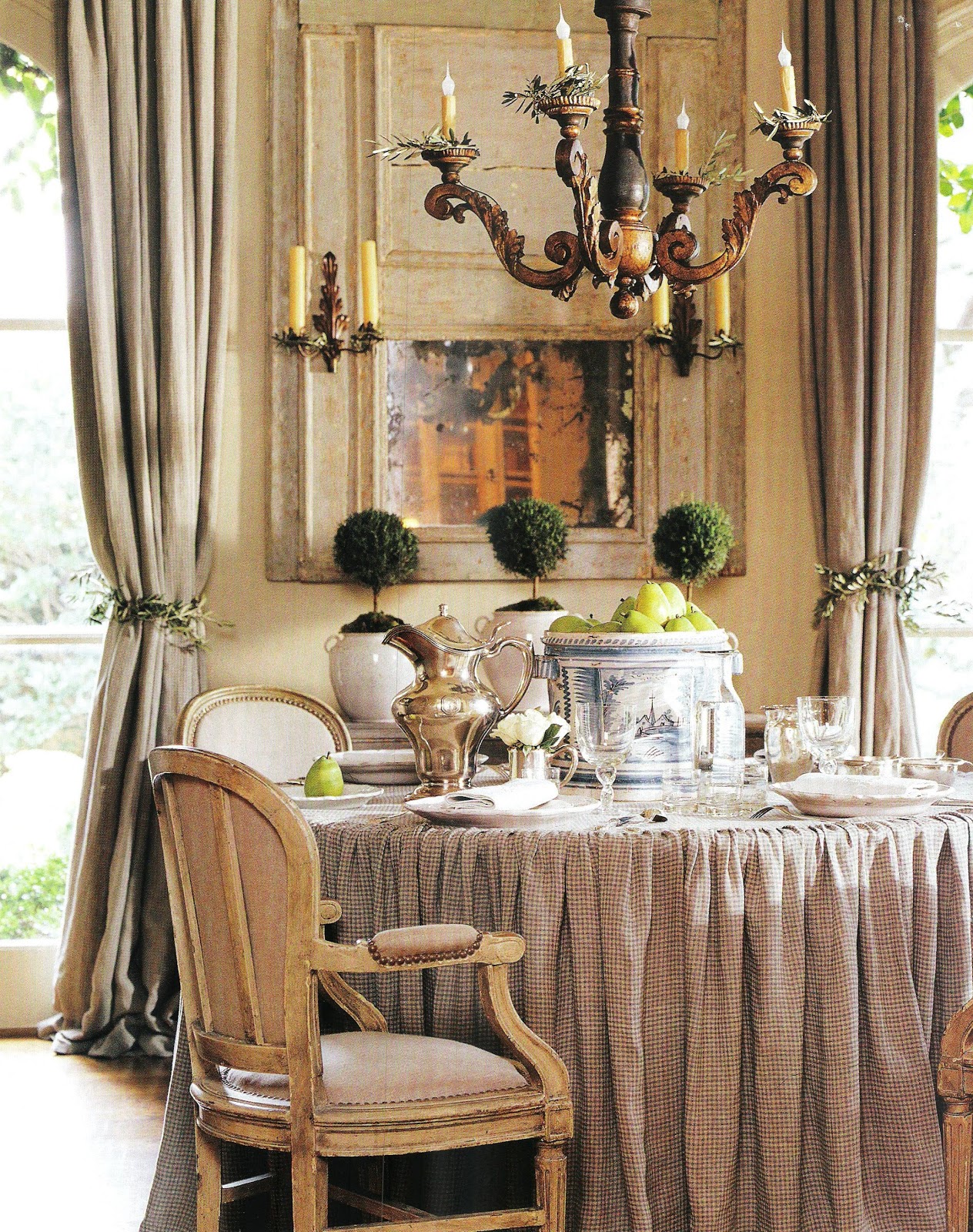 Pam Pierce Design | Dining room french, Decor, Interior