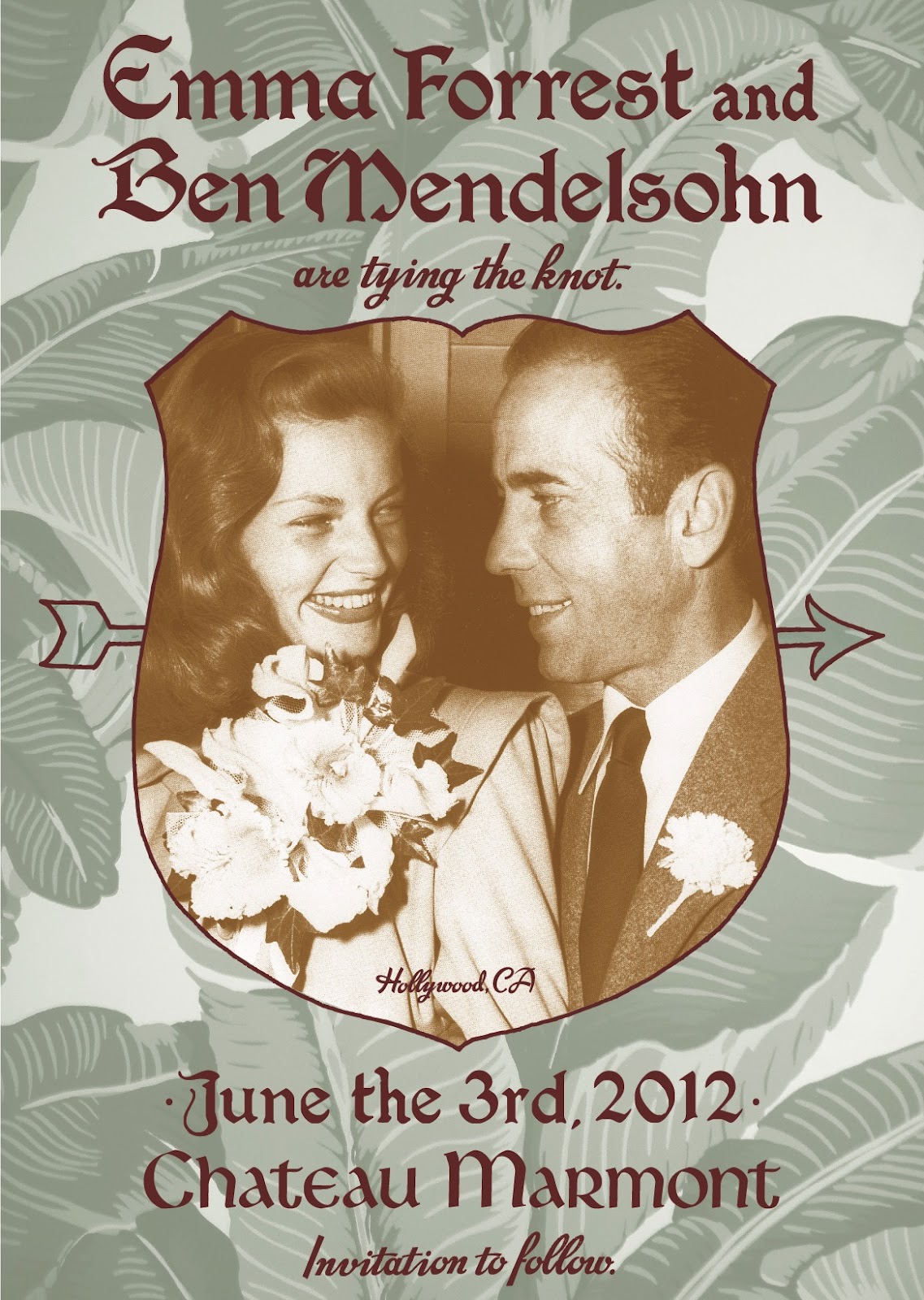 Emma Forrest Wedding