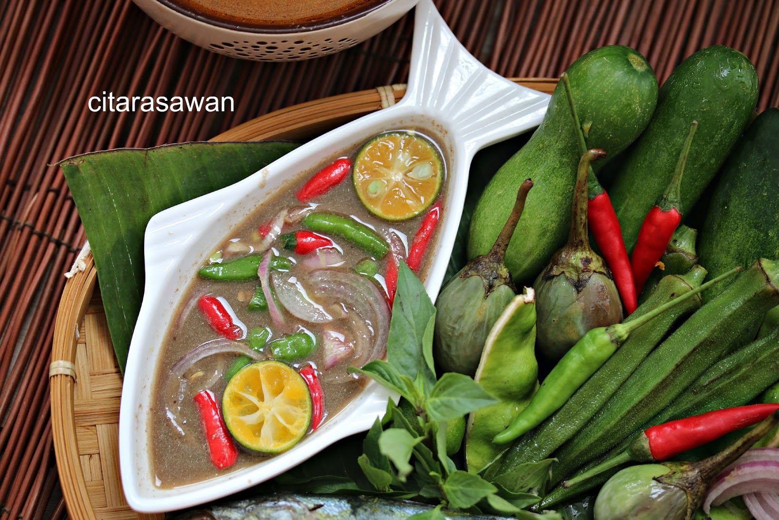 Resipi Sambal Air Asam Budu Sedap