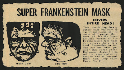 Neato Coolville: HALLOWEEN WALLPAPER: TOPSTONE MONSTER MASK ADS