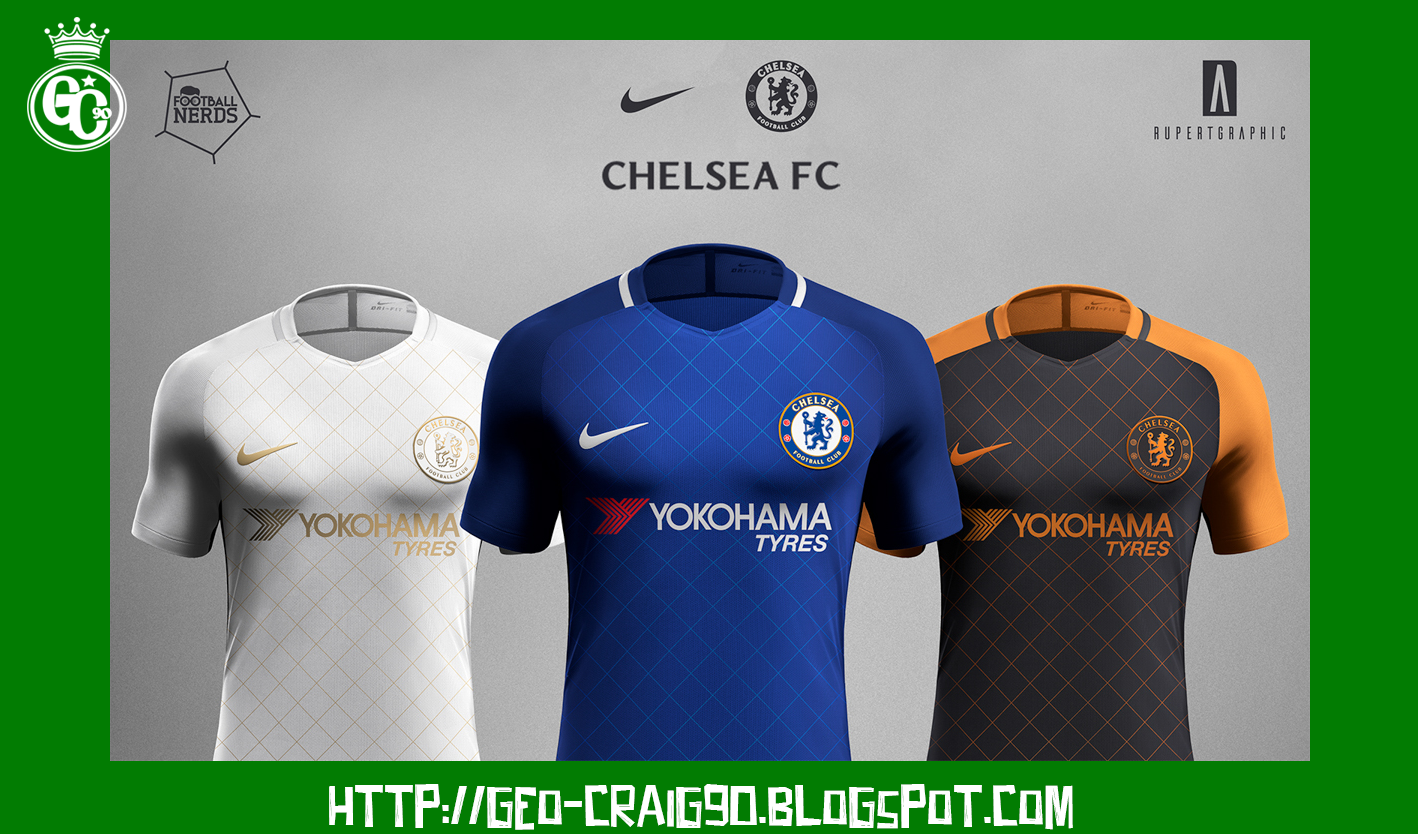 GC_90: PES 2017 Chelsea Nike Kit 2017-18 V3 HD