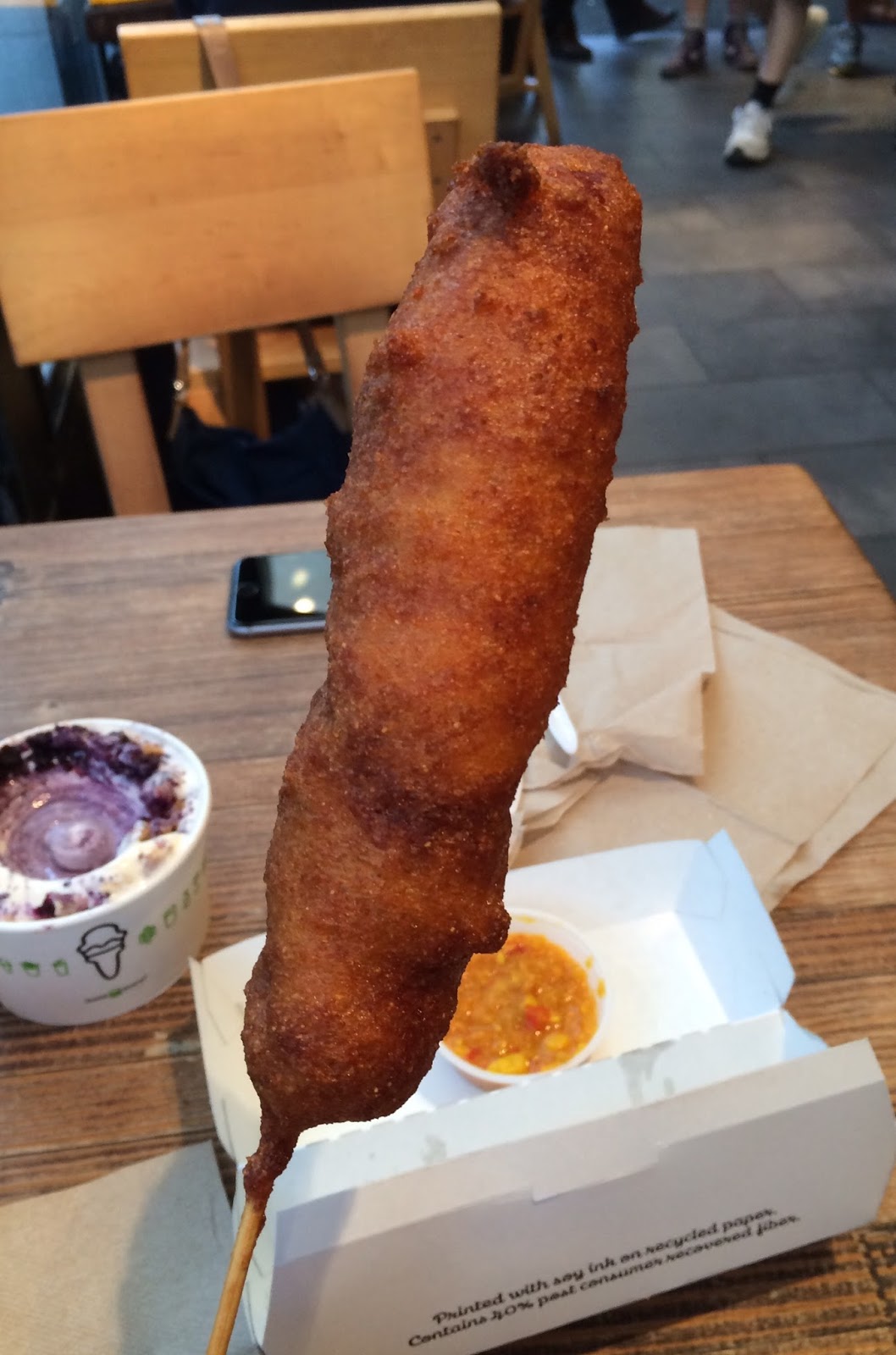 Shack Corn Dog From Shake Shack / シェイクシャックのシャック コーンドッグ ~ I'm Made of ...