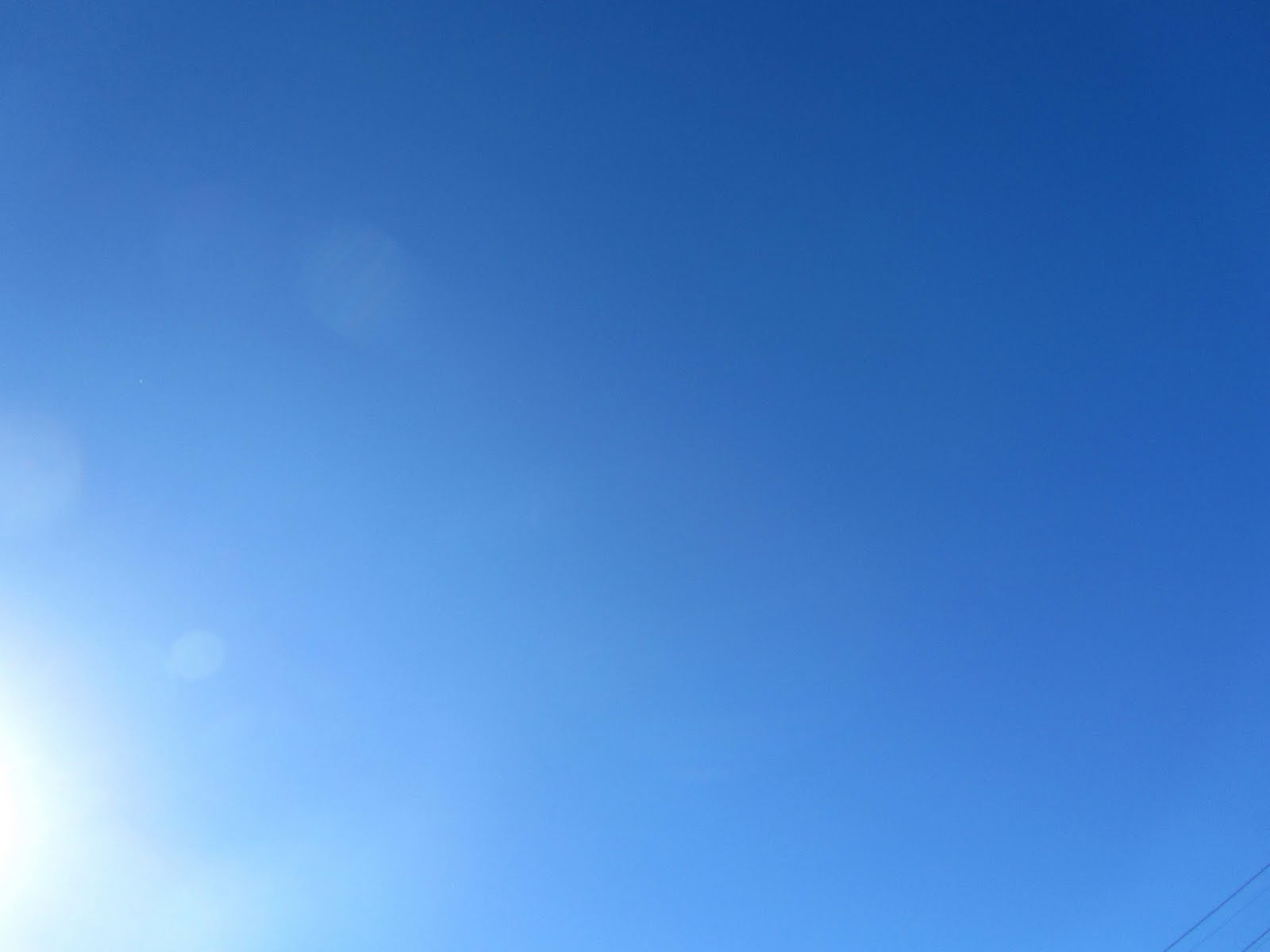 ¿Por qué el cielo es azul?