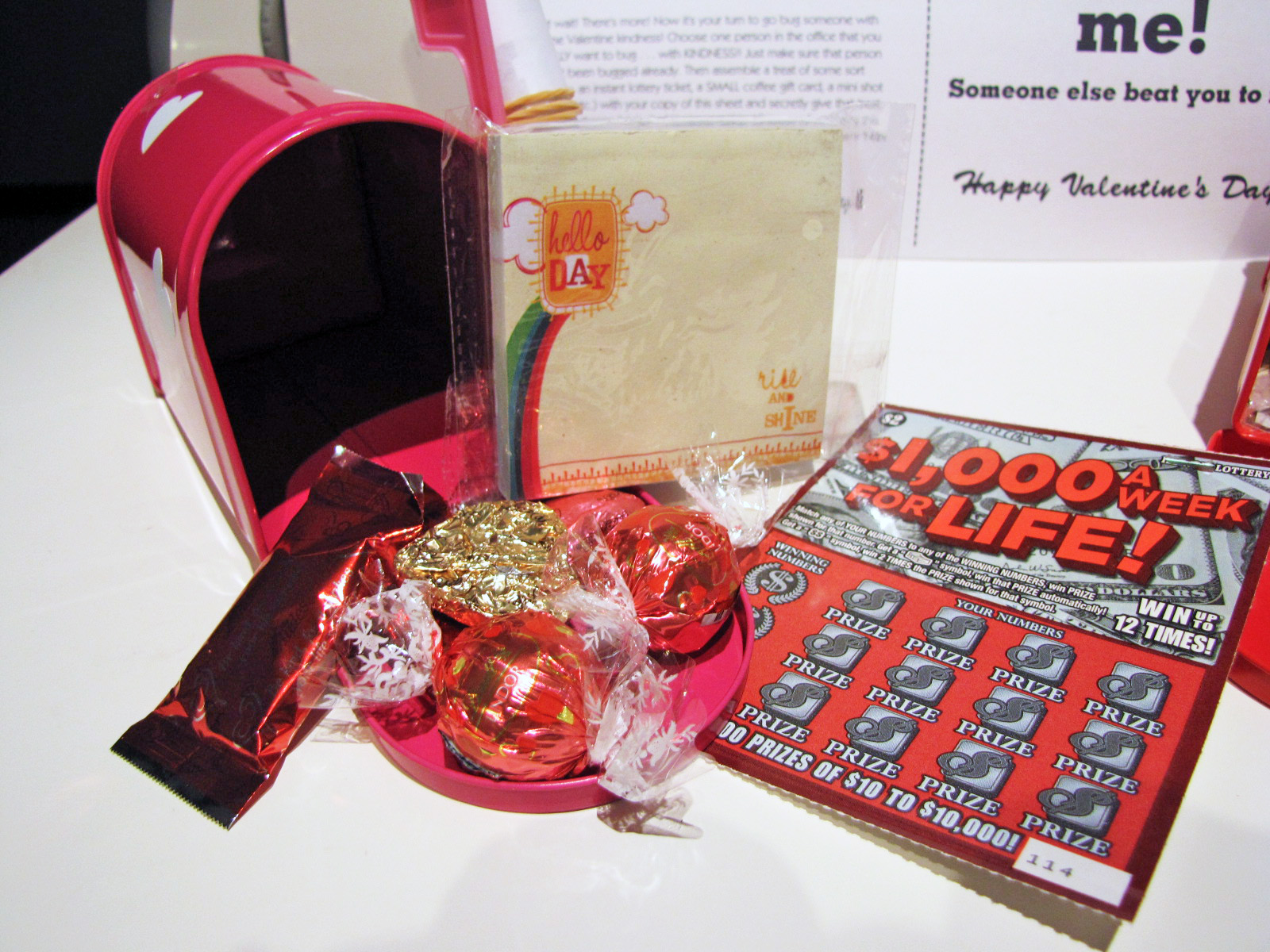 Jen's Happy Place: You've Been BUGGED!! ~ Valentine Office Fun!