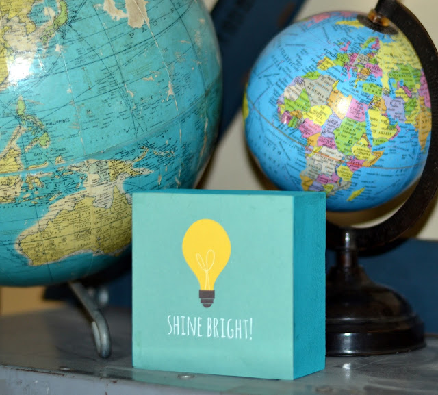 Scrapbook Paper DIY Signs