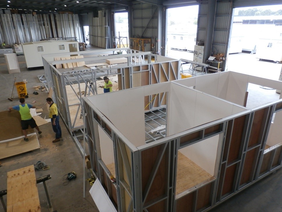 Retracom Group: Steel Frame Modular Building for Dunwich Fire Station