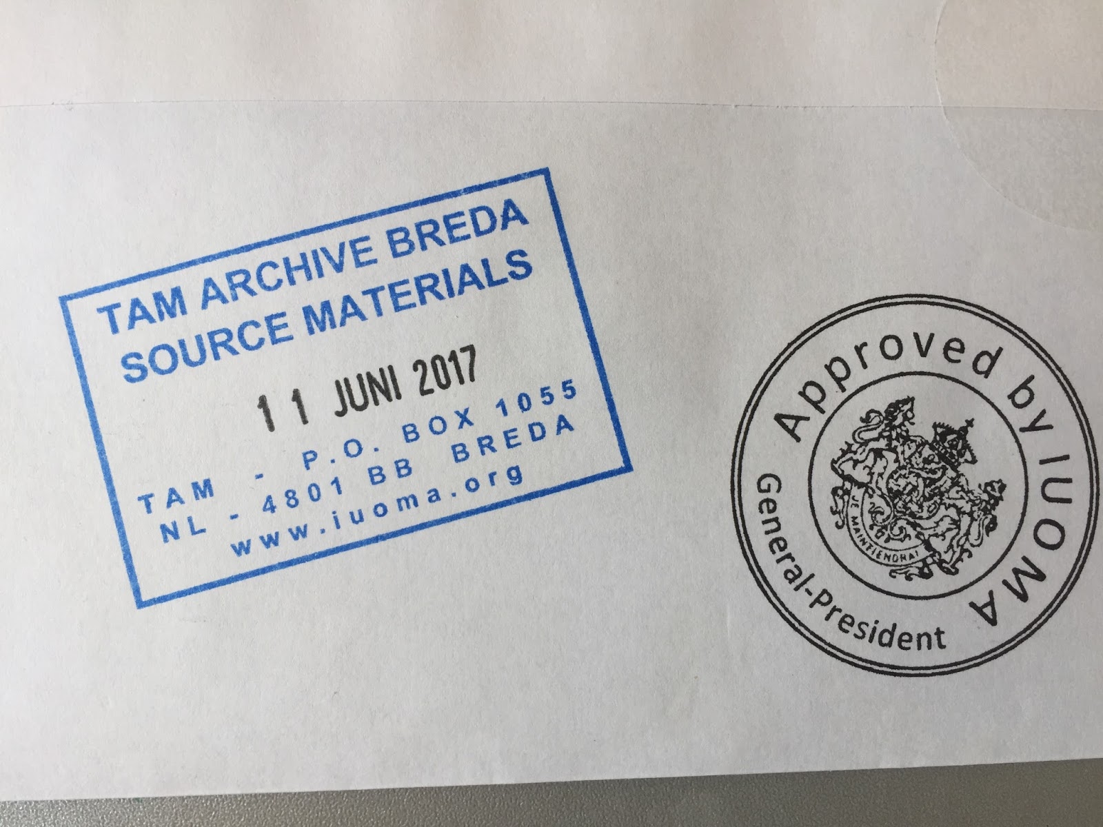 TAM Rubberstamp Archive