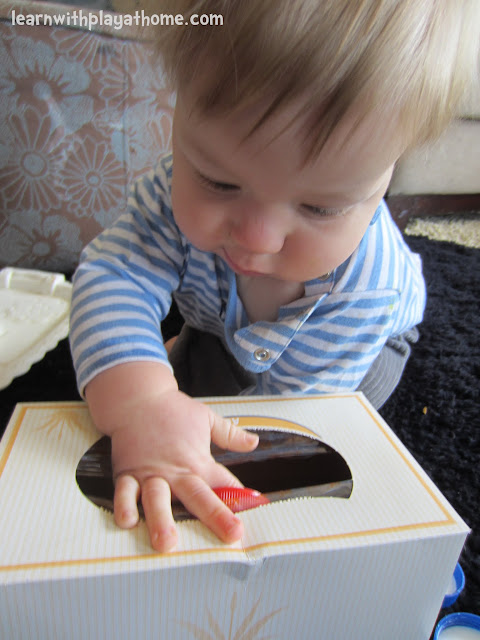 Learn with Play at Home: Baby Play: Tissue Box Play